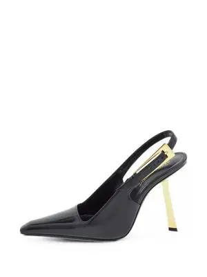 Saint Laurent Lee Slingback Pumps - Black