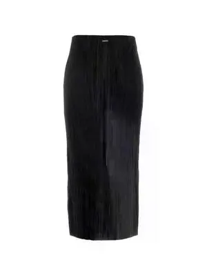 Calvin Klein Midi Skirt With Plissé Effect