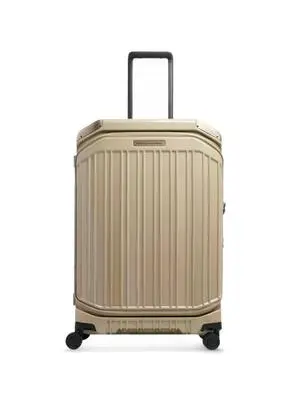 PIQUADRO Expandable Hardside Suitcase - Neutrals
