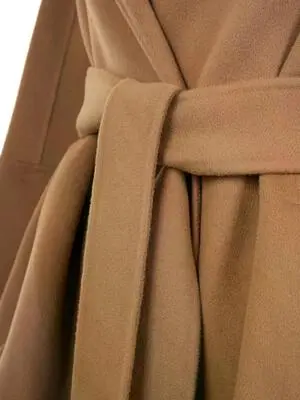 Max Mara Belted Notch-lapel Coat