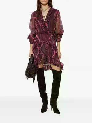 Etro Asymmetric Hem Mini Dress