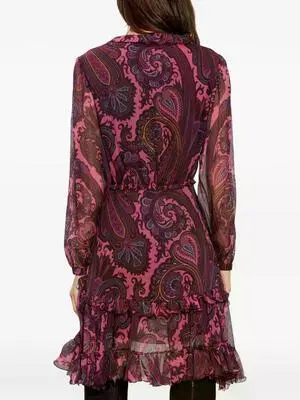 Etro Asymmetric Hem Mini Dress
