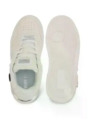 Philipp Plein Sk8r Crocodile-effect Sneakers
