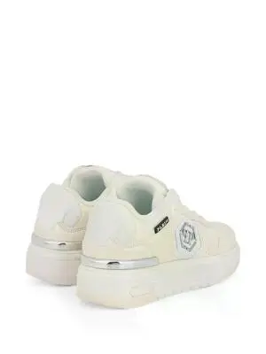 Philipp Plein Sk8r Crocodile-effect Sneakers