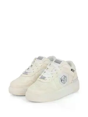 Philipp Plein Sk8r Crocodile-effect Sneakers