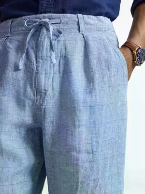 Polo Ralph Lauren Pleated Linen Trousers