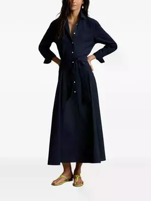 Polo Ralph Lauren Florence Belted Midi Shirt Dress