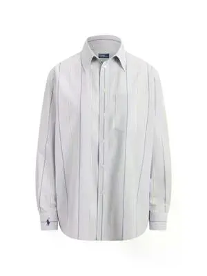 Polo Ralph Lauren Striped Cotton Shirt - Blue