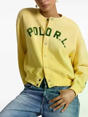 Polo Ralph Lauren Logo-print Fleece Cardigan