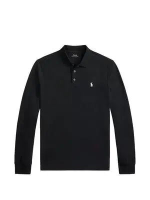 Polo Ralph Lauren Embroidered Pony Long-sleeve Polo Shirt