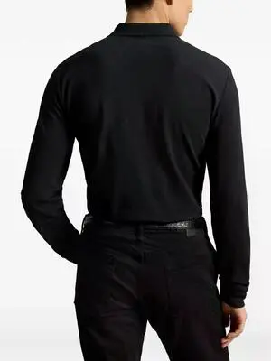 Polo Ralph Lauren Embroidered Pony Long-sleeve Polo Shirt