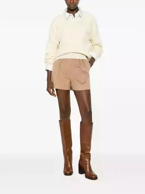 Max Mara Vista High-waisted Shorts
