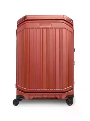 PIQUADRO Expandable Hardside Suitcase - Red