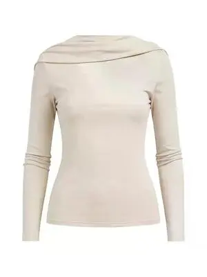ESSE Solina Cowl Neck Long Sleeve T-shirt