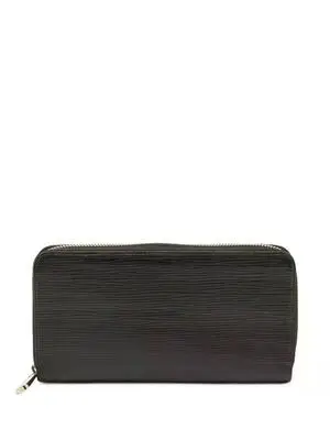 LOUIS VUITTON Zippy Epi-leather Wallet - Black
