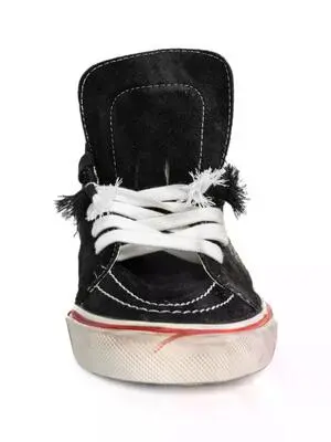 PAUL EASTERLIN Calystar Glitter-embellished High-top Sneakers