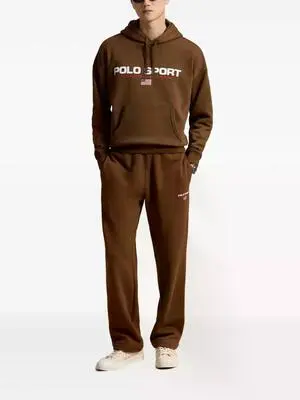 Polo Ralph Lauren Polo Sport Logo-print Hoodie - Brown