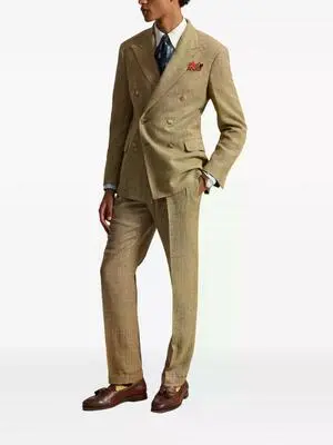 Polo Ralph Lauren Glen Plaid Double-pleated Trousers