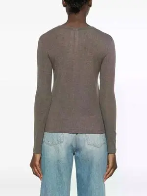 Max Mara Salmone Long-sleeve T-shirt
