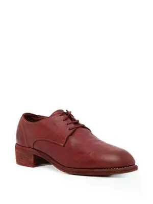 Guidi Lace-up Leather Ankle Boots