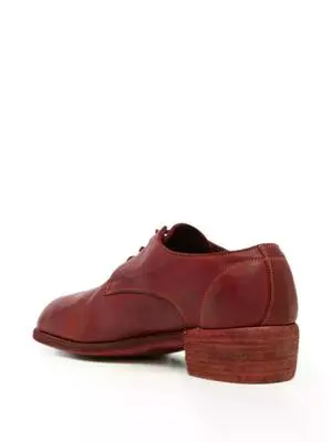 Guidi Lace-up Leather Ankle Boots
