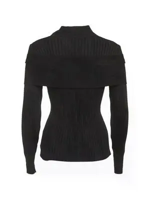 Jacquemus La Maille Asco Twist-detail Top