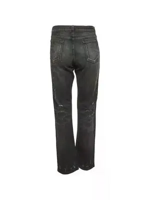 Gucci Distressed Crystal Embellished Jeans