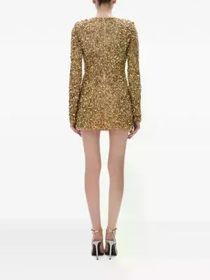 Rachel Gilbert Philippe Sequin-embellished Mini Dress