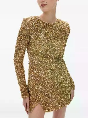 Rachel Gilbert Philippe Sequin-embellished Mini Dress