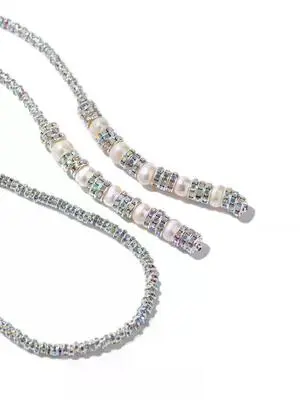 PEARL OCTOPUSS.Y Coco Crystal-embellished Necklace