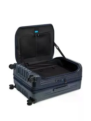 PIQUADRO Expandable Hardside Suitcase - Blue