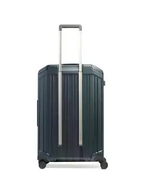 PIQUADRO Expandable Hardside Suitcase - Blue