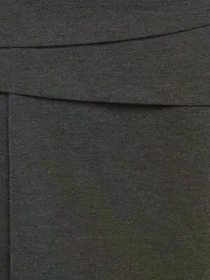 Emporio Armani Layered Pencil Midi Skirt