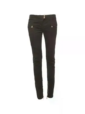 Balmain Skinny Jeans With Zip Pockets