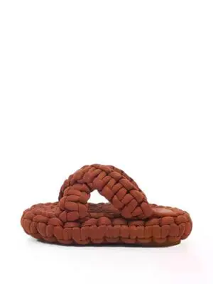 Chloé Kammy Braided Platform Sandals