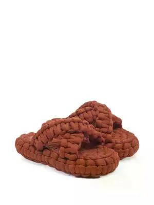Chloé Kammy Braided Platform Sandals