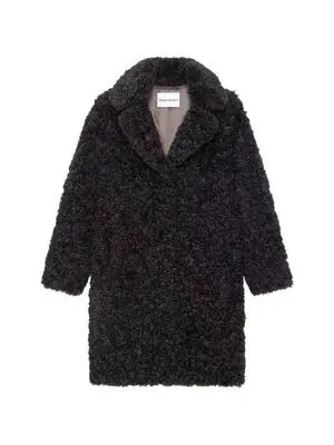 STAND STUDIO Camille Cocoon Coat - Grey