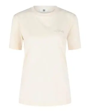 Missoni Embroidered Logo T-shirt - Bone