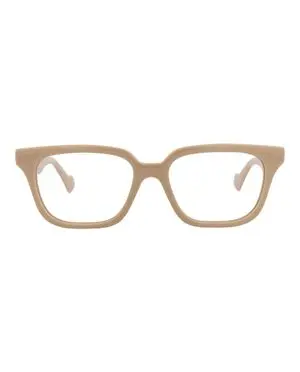 Gucci Squareframe Injection Optical Frames Nude Nude Transparent - Multicolor