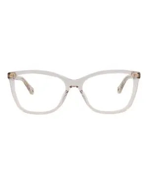 Chloé Catframe Bio Acetate Optical Frames Pink Pink Transparent - Multicolor