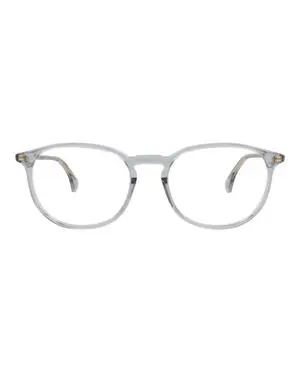 Gucci Roundframe Recycled Acetate Optical Frames Light Blue Light Blue Transparent - Multicolor