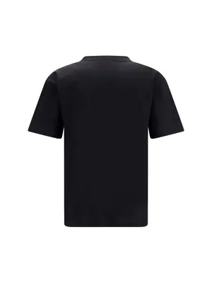 Valentino Garavani Cotton T-shirt With Panther Print