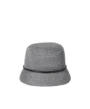 Brunello Cucinelli Trim-detail Bucket Hat - Grey