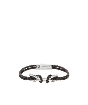 FERRAGAMO Woven Bracelet - Brown