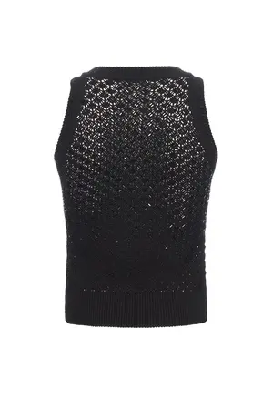 Ermanno Scervino V-neck Sleeveless Vest