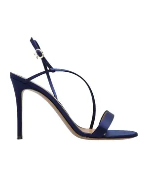 GIANVITO ROSSI Manhattan Satin Heeled Sandals