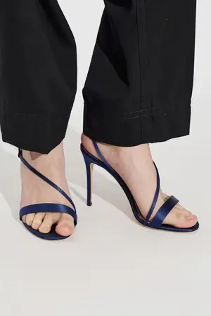 GIANVITO ROSSI Manhattan Satin Heeled Sandals