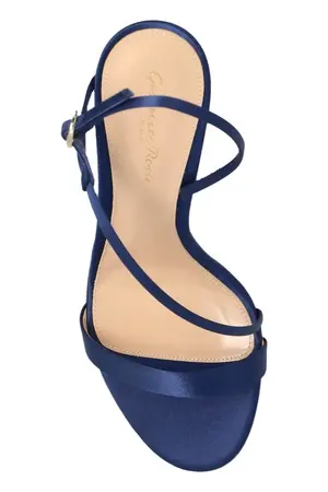 GIANVITO ROSSI Manhattan Satin Heeled Sandals