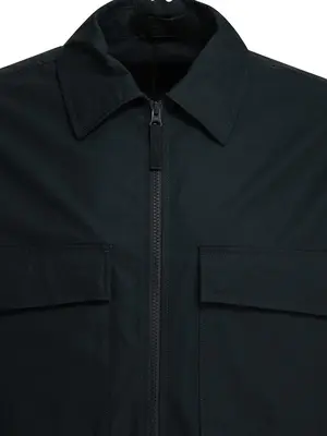 Stone Island Overshirt Jacket With Logo