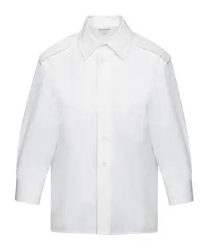 Bottega Veneta Collared Long-sleeved Shirt